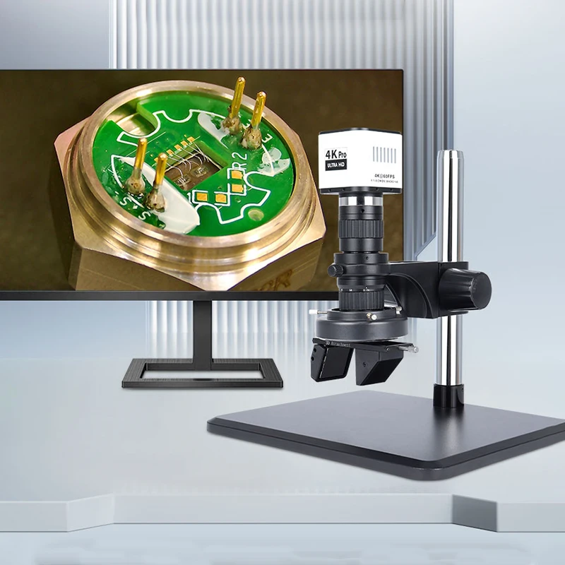TD-D-4KHU 4K 0.7X-5.0X Monocular Stereo Microscope Video Microscope ...