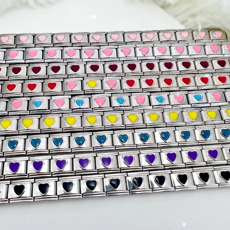 URING-2024-New-love-module-Italian-Charm-Bracelet-date-9mm-hand-chain ...