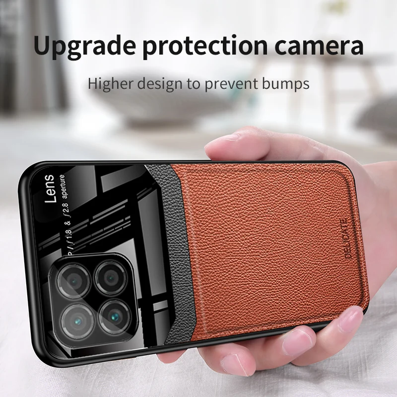 For-Huawei-Honor-X8-Case-PU-Leather-Back-Cover-For-Huwei-HonorX8-Honer ...