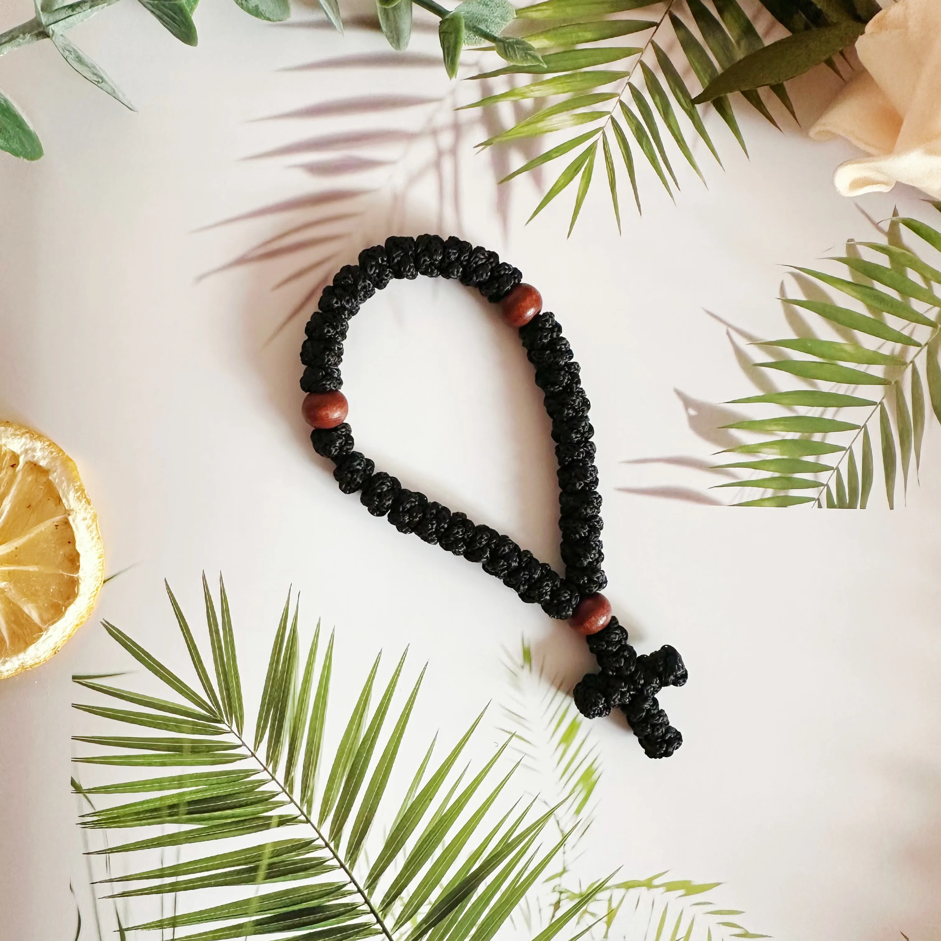 Cuerda-de-oraci-n-Omboskoini-accesorio-cristiano-hecho-a-mano-con-33 ...