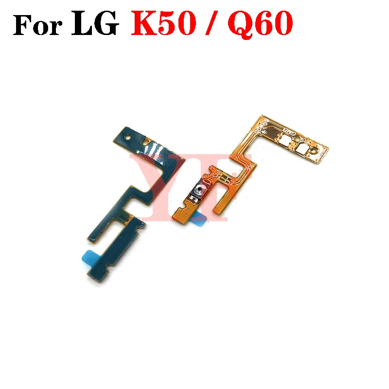 10pcs For Lg K50 Q60 X6 Power Volume Button Flex Cable Side Key Switch ...