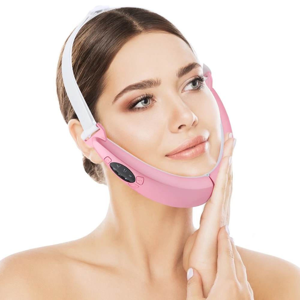 Facial Lifting Device EMS LED Photon Therapy Face Slimming Vibration ...