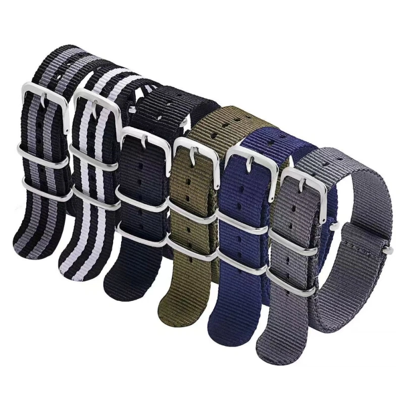 Classic-Military-ballistic-Nylon-Watchband-for-Nato-strap-18mm-20mm ...