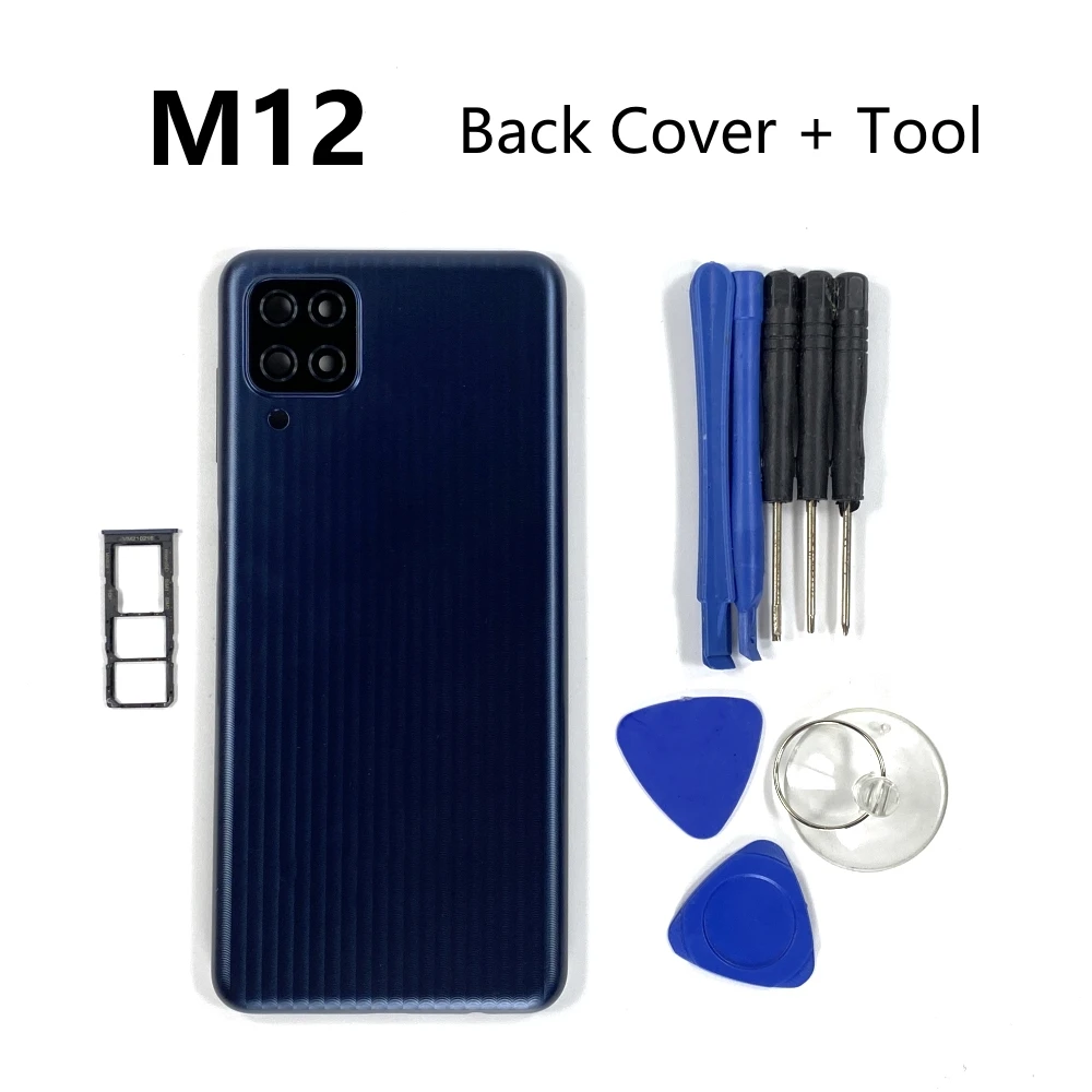 For Samsung Galaxy M12 M127 SM M127F SM M127G Rear Case Housing Battery ...