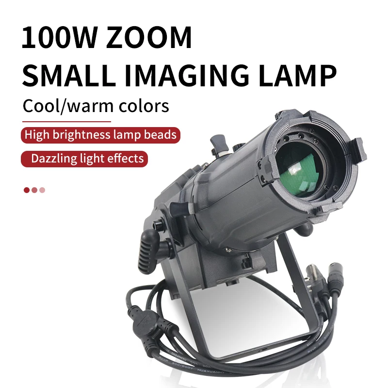 DMX-Mini-100W-Zoom-Profile-Variable-Zoom-Ellipsoidal-Surface-Studio ...