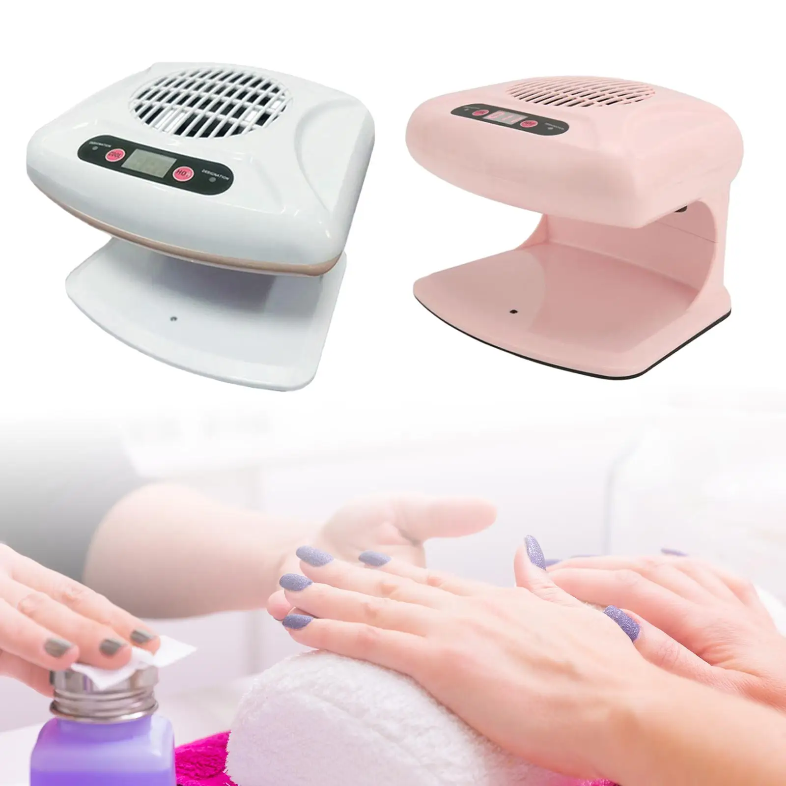 Air-Nail-Dryer-Fan-with-Warm-and-cool-wind-Nail-blow-Dryer-Machine-for ...