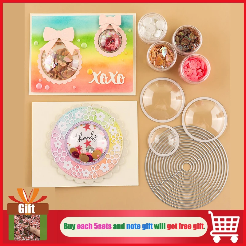 3D-Dimensional-Shaker-domes-Stars-Circles-Shaker-Cover-For-Shaker-Cards ...