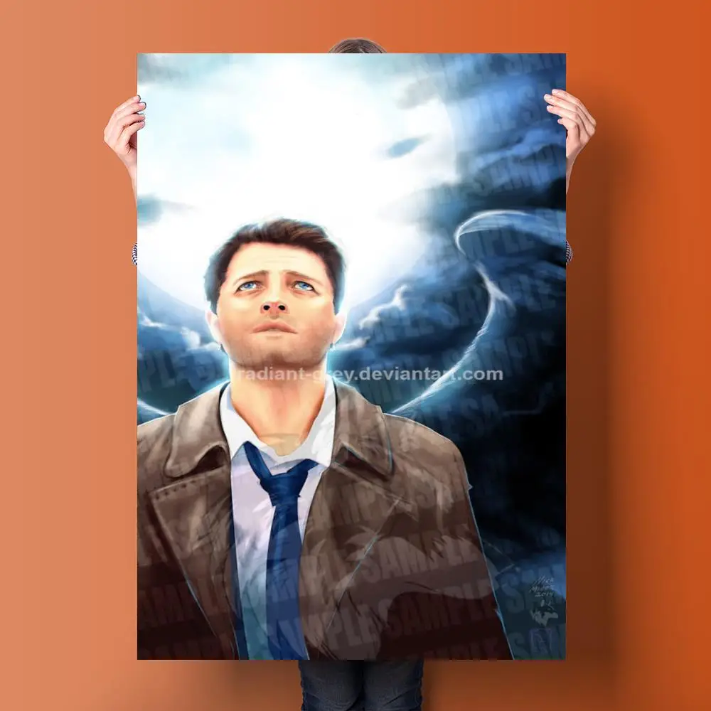 Supernatural Wallpaper Castiel