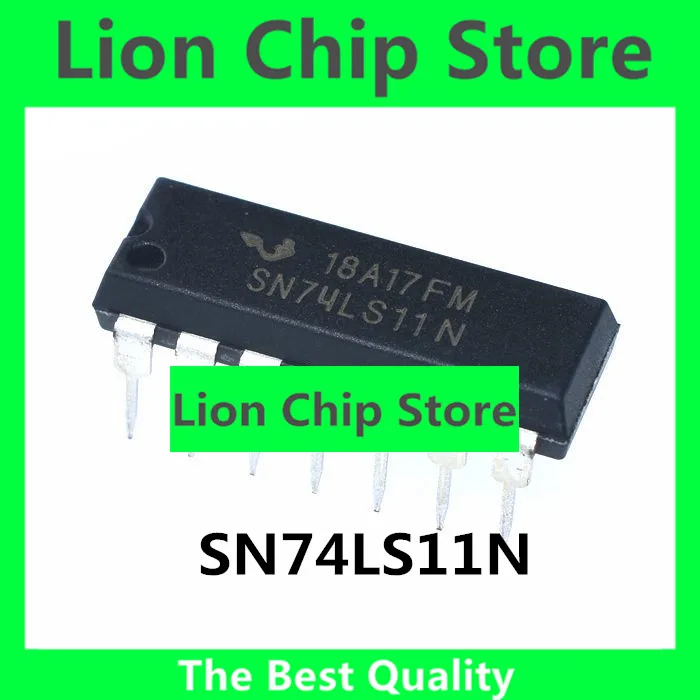 DIP14 New original in line SN74LS11N 74LS11N 74LS11 DIP 14 three way 3 ...