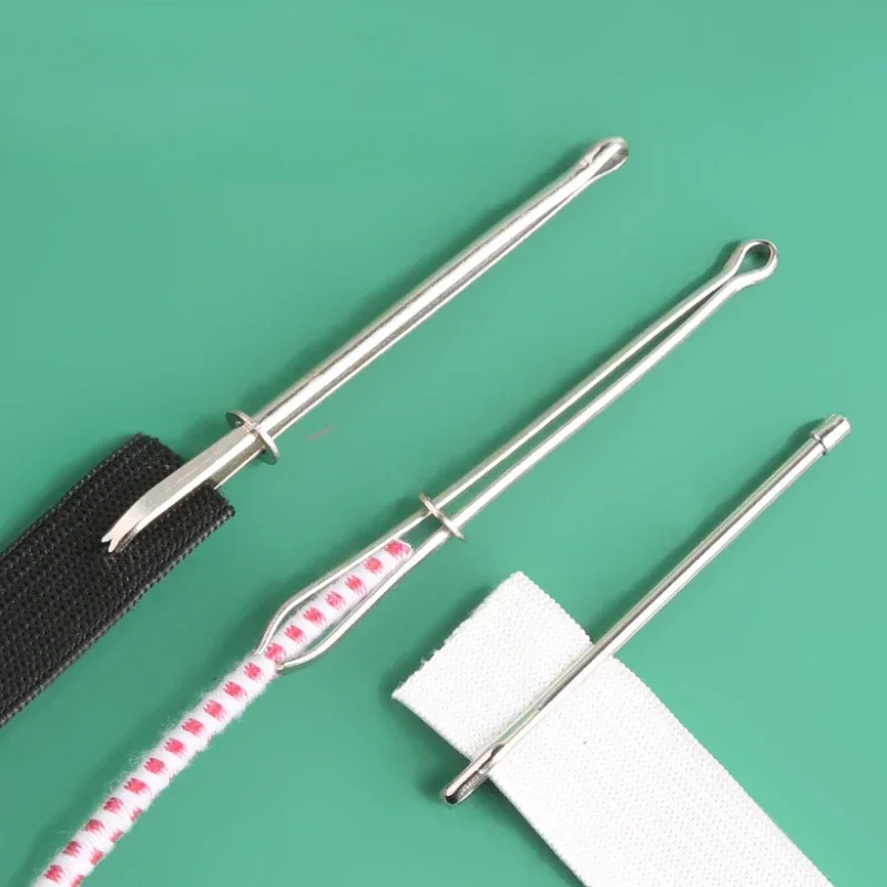 New-2Pcs-Stainless-Steel-Garment-Clips-Sewing-DIY-Tools-Elastic-Band ...