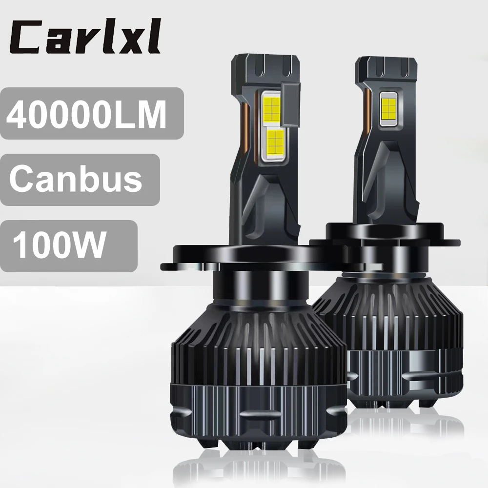 H7 H4 LED Canbus H1 H8 H9 H11 9005 HB3 9006 HB4 9012 Car LED Headlight ...