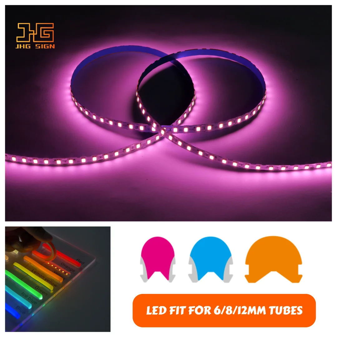 12V S shape led strips SMD 2835 with back tape 120 leds/m new ...