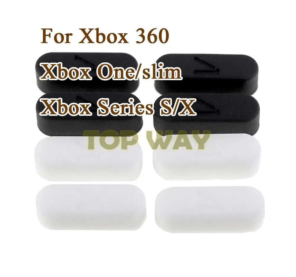 1set-For-XBOX-Series-S-X-Replacement-Rubber-Feet-With-Glue-For-XBOX360 ...