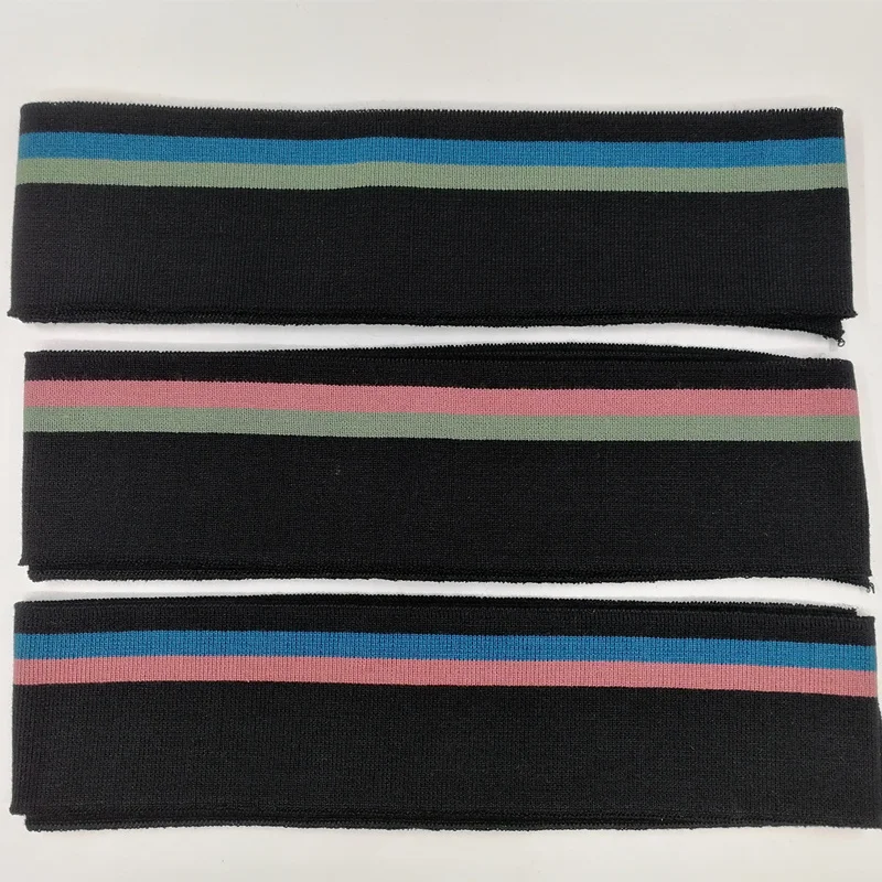 JIETAI-Top-Grade-Black-Stripe-Rib-Fabric-Mercerized-Cotton-DIY-Sewing ...
