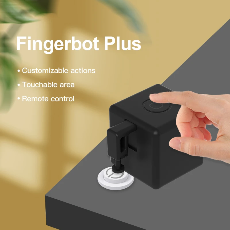 Tuya-Zigbee-Robot-Fingerbot-Plus-con-Bluetooth-interruptor-pulsador-de ...