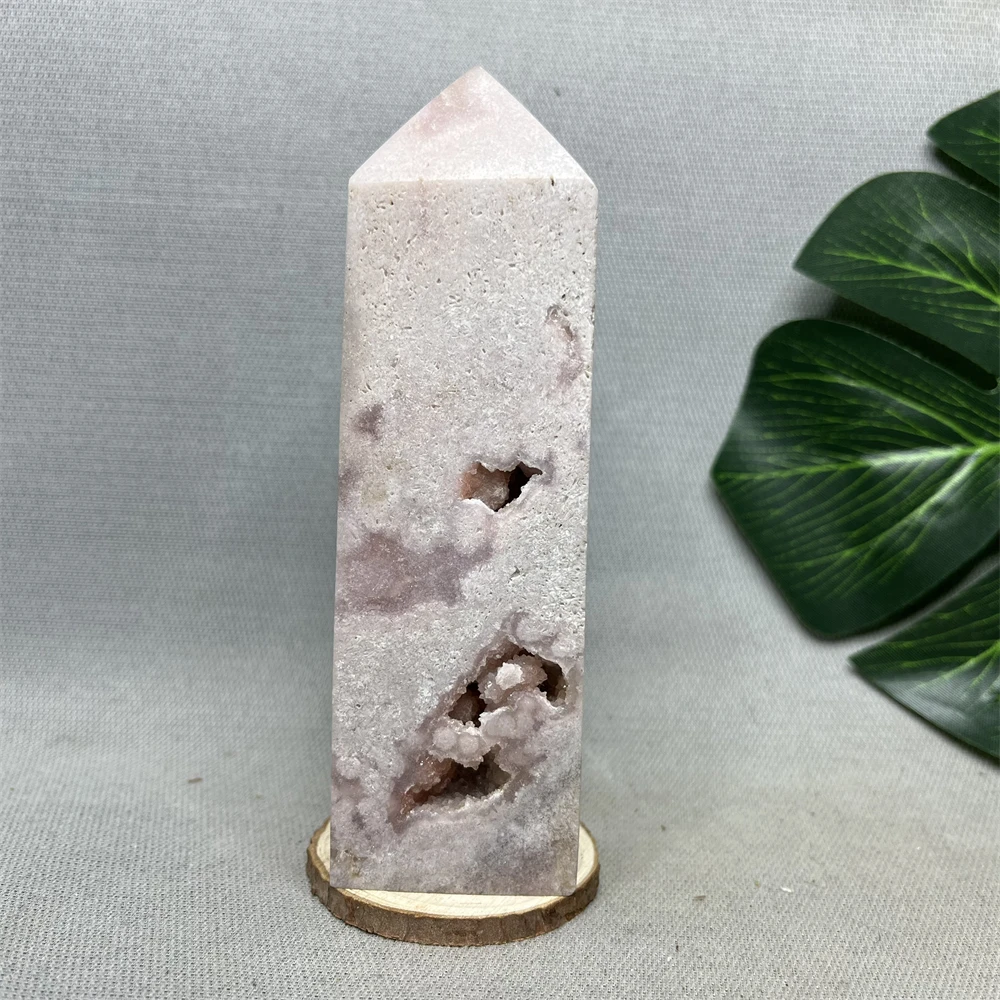 Brazilian-Natural-Gem-Pink-amethyst-Tower-Obelisk-Geode-Agate-Room ...