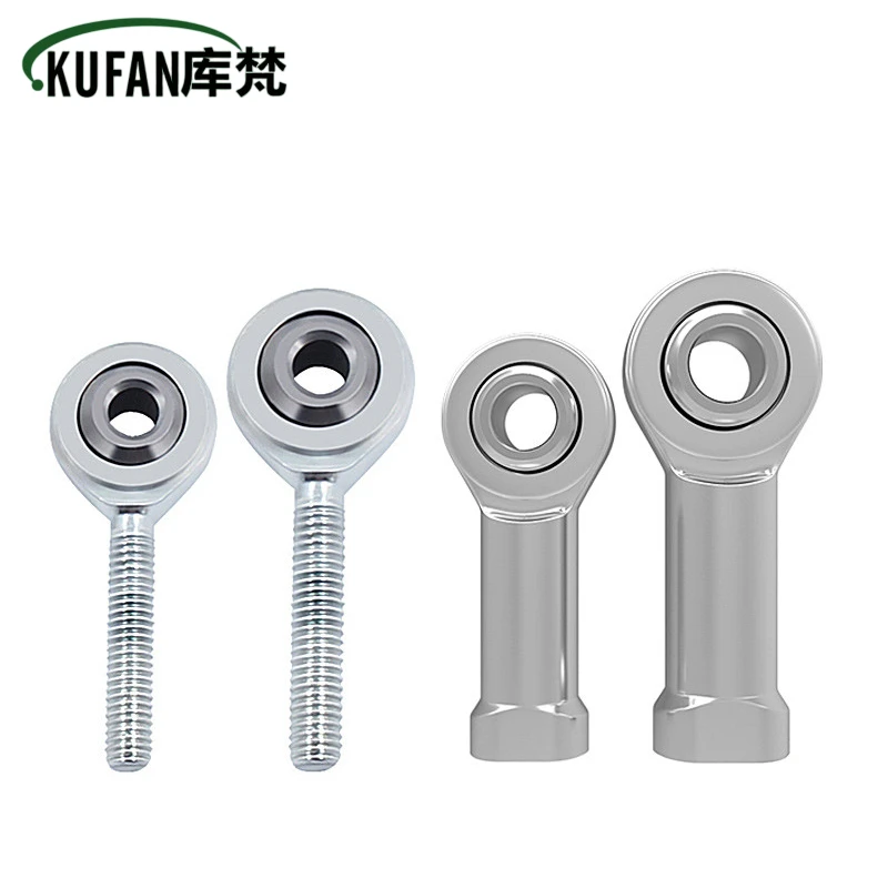 Rodamientos de bolas de ojo de pez M3 M4, extremos de varilla, rosca conjunta, rodamiento de ...