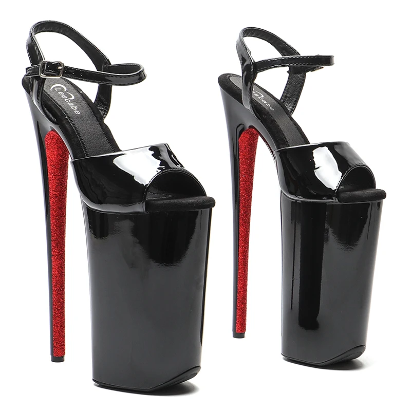 Leecabe-26CM-10inches-Shiny-Patent-PU-upper-High-Heel-platform-sexy ...