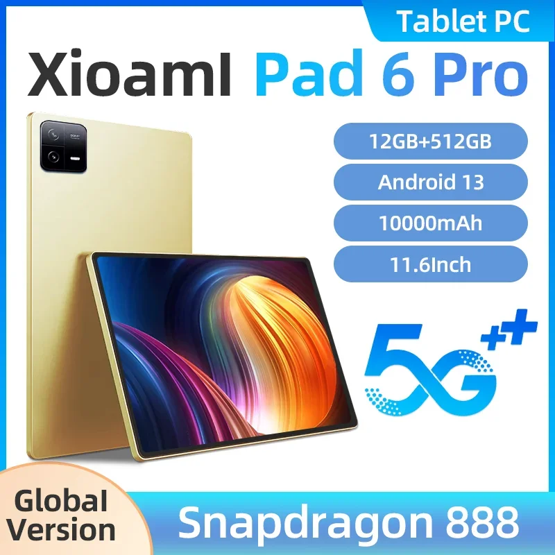 2024-Original-Global-Version-Tablet-Android-Pad-6-Pro-16GB-512GB ...