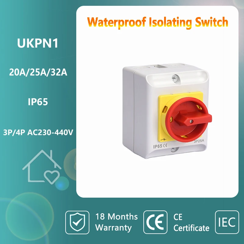 IP65-Waterproof-Disconnect-Isolator-Switches-20A-And-25A-4pole-Padlock ...