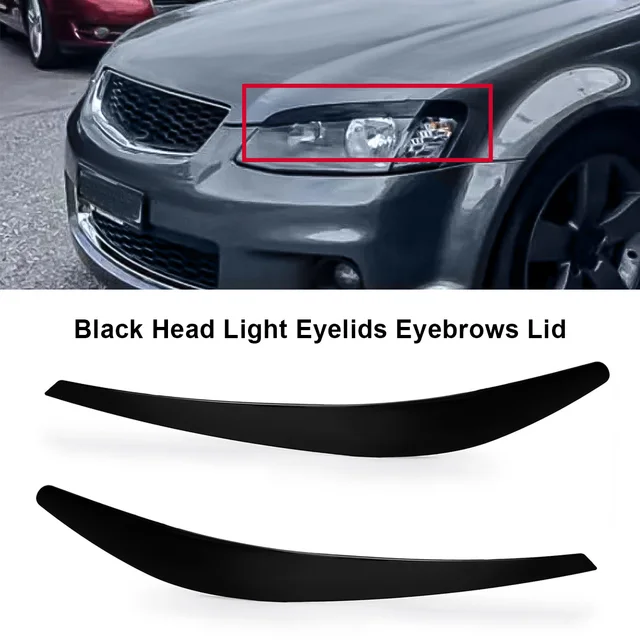 Headlights Eyes Holden VF Commodore Headlight Eyelids Eyebrows Eyelid ...