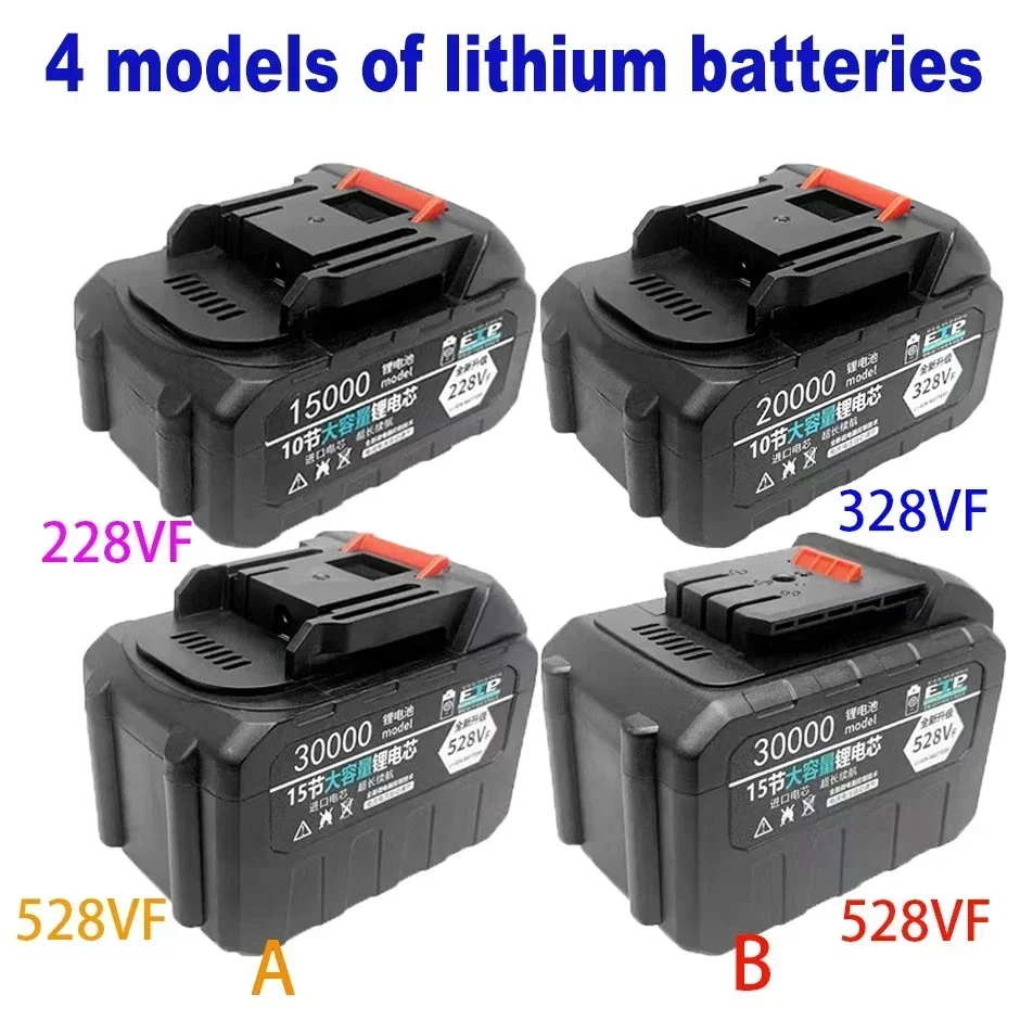 100-New-21V-rechargeable-battery-3000mAh-lithium-ion-battery-for-power ...