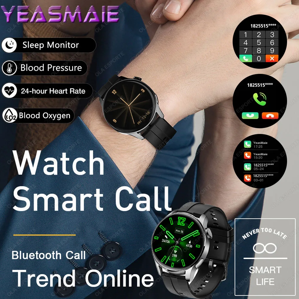 Watch-4-Pro-Bluetooth-Call-1-52-Touch-Screen-Smartwatch-Custom-Dial ...