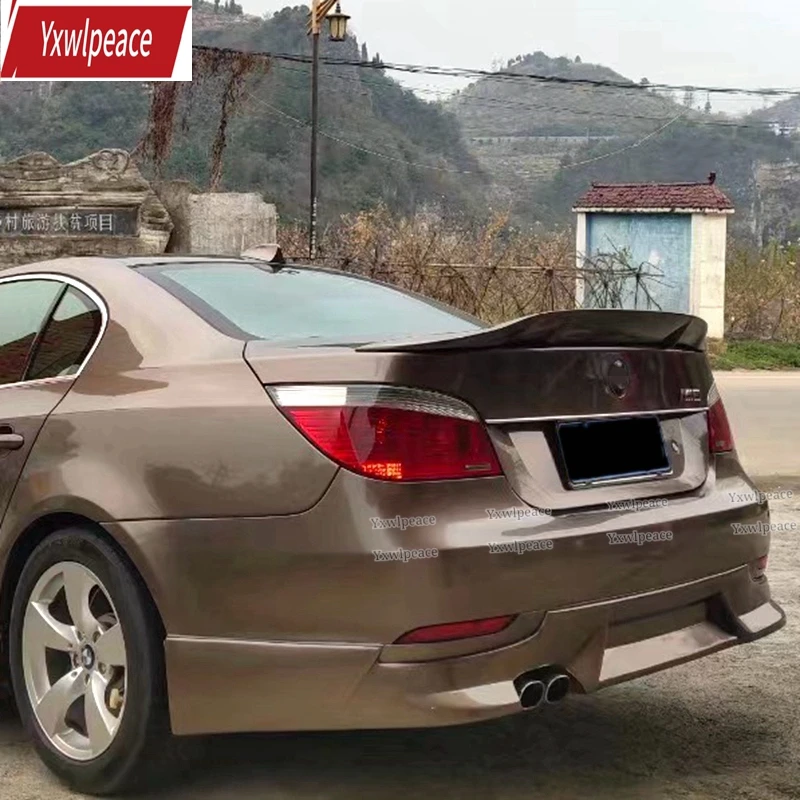 R-Style-Carbon-Fiber-Rear-Trunk-Lip-Spoiler-Wing-Car-Styling-For-BMW-5 ...
