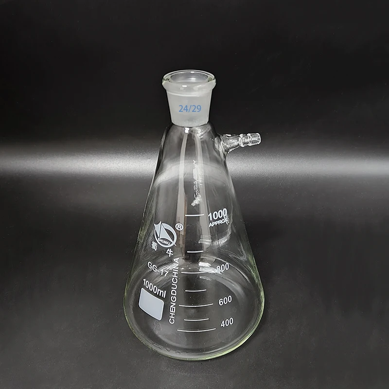 Filtering-flask-with-side-tubulature-50ml-100ml-5000ml-Ground-mouth-24 ...
