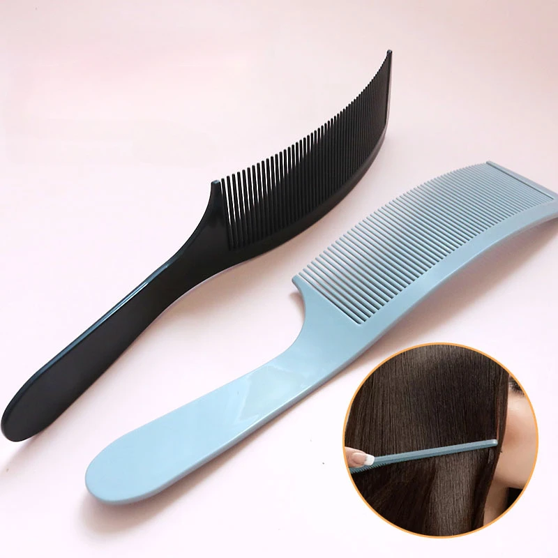 Professional-Mens-Hair-Cut-Comb-Flat-Head-Curving-Comb-Hairdressing ...