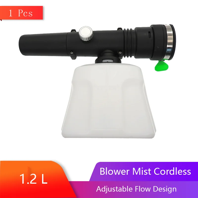 1.2L Blower Mist Cordless 1 Pcs Agricultural Flower Sprayer Cold Fogger ...