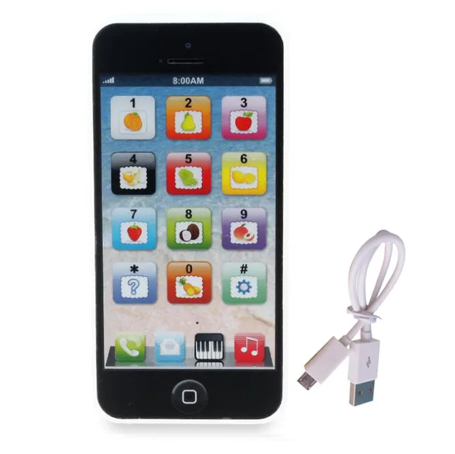 Baby Kid Children Simulation Phone Musical Early Educational Toys ...