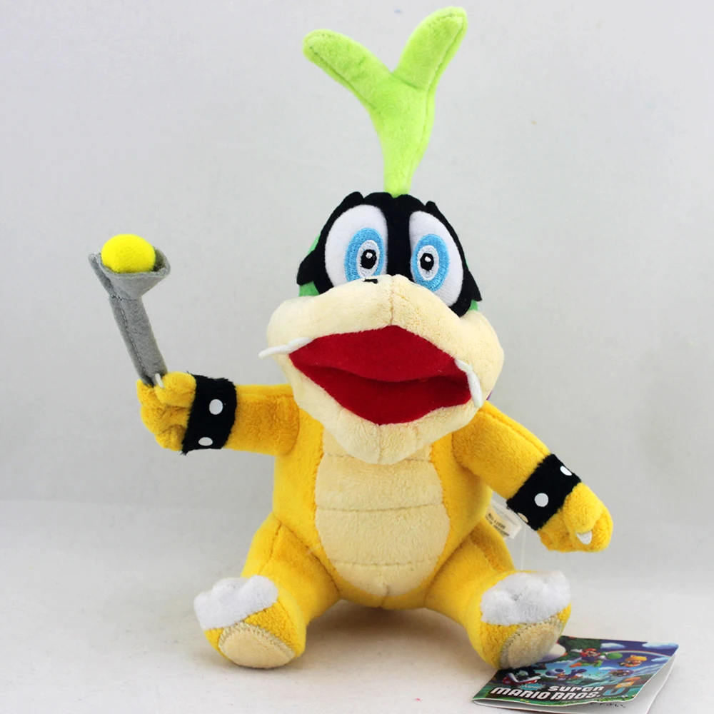 TAKARA TOMY Super Mario Bros. Wonder Iggy Bowser Koopa - Peluche de 8 ...