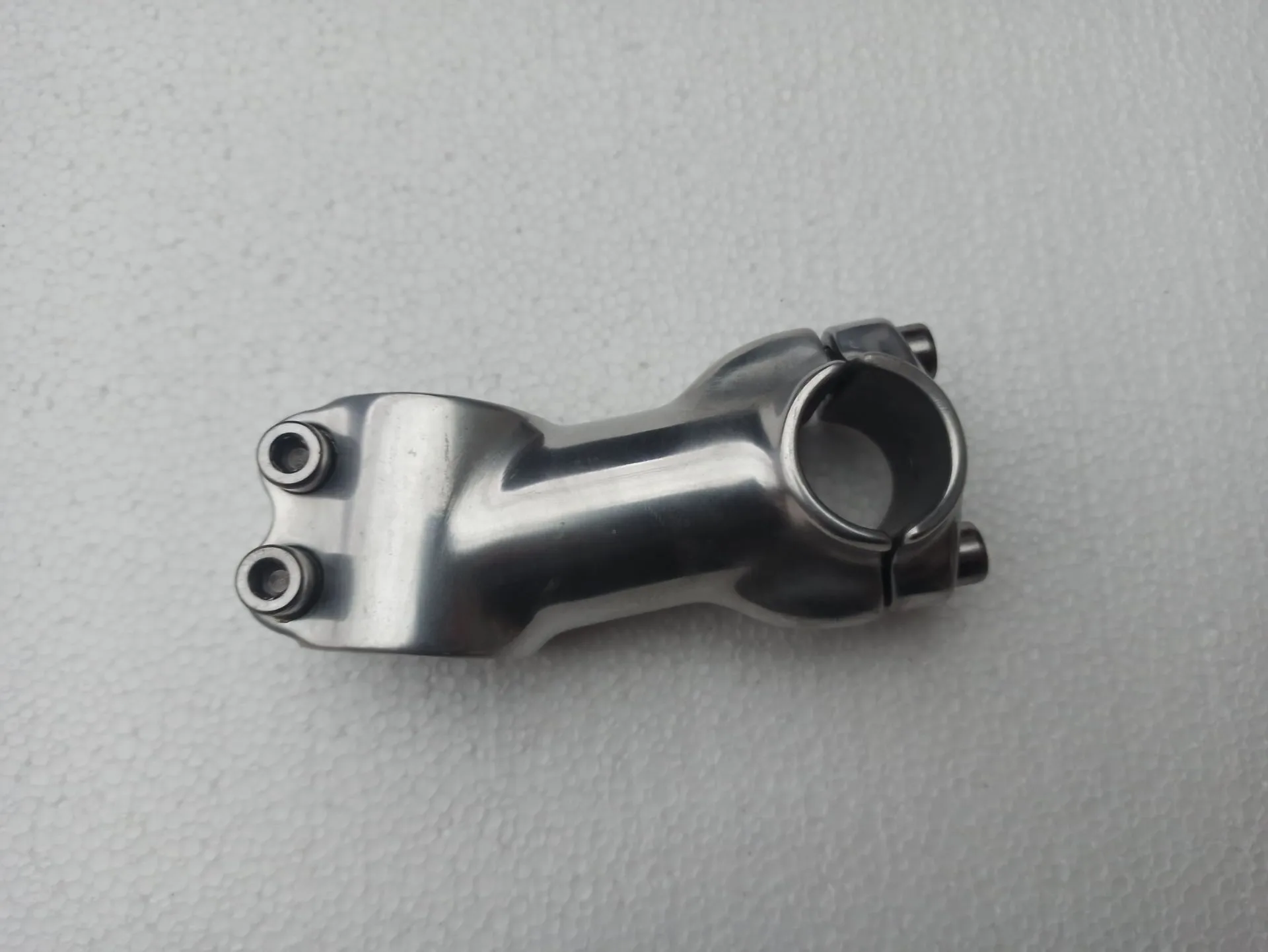 Retro-bike-stem-aluminum-alloy-handlebar-riser-silver-handlebar-stem ...