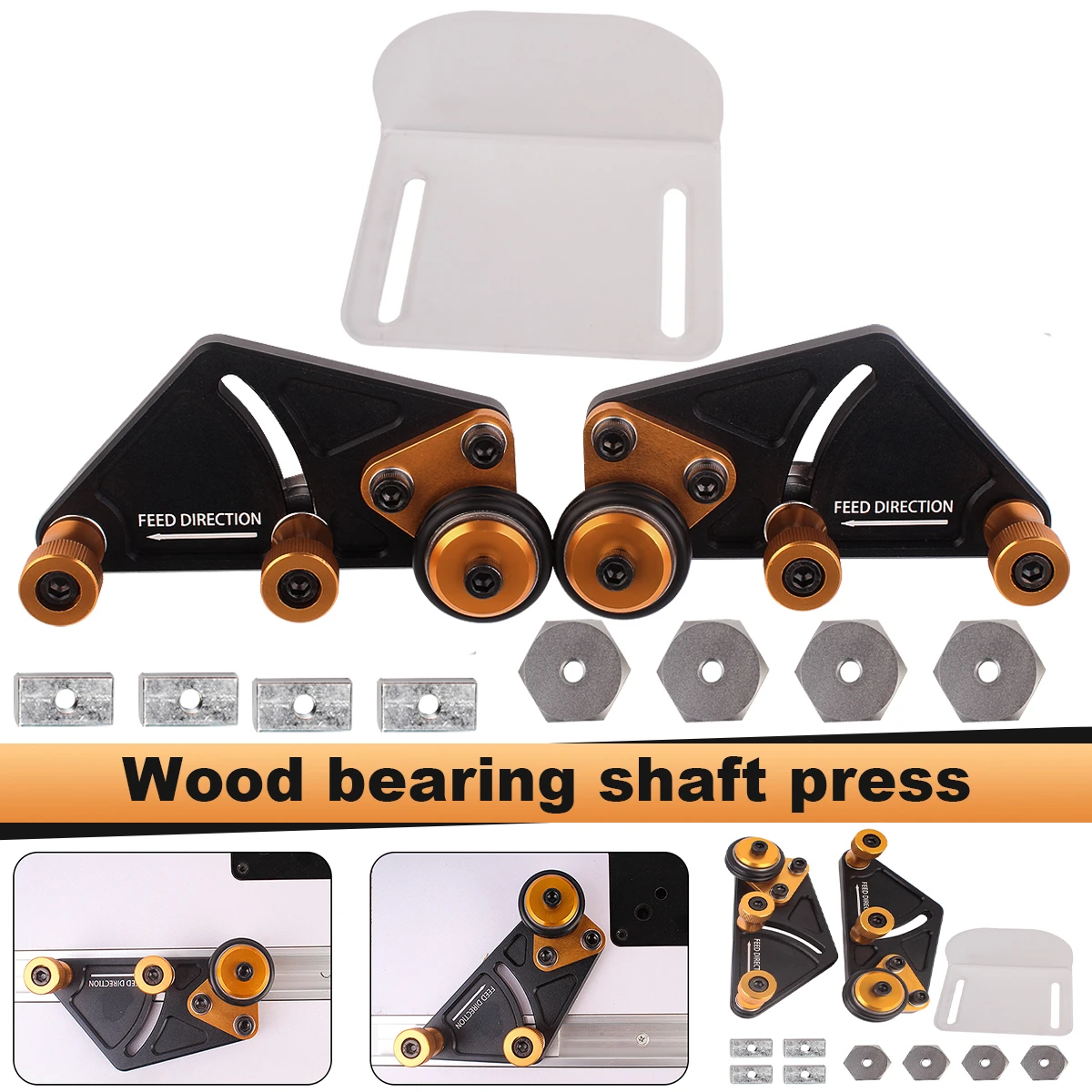 Bearing Roller Feeder Aluminum Alloy Feather Loc Board for 19/30/75Type ...