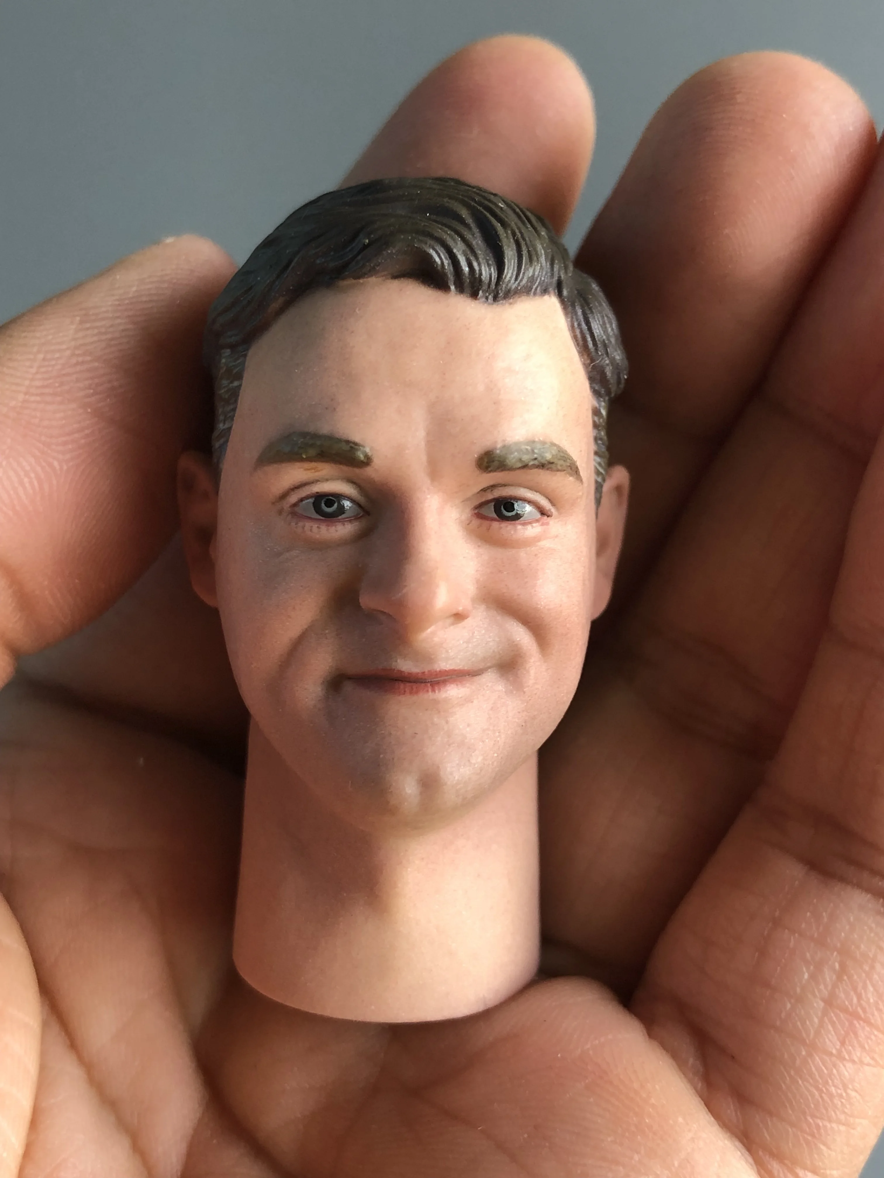 Male Head Sculpt | Action Figures - 1/6 Soldier Head 12'' Figure Hot ...