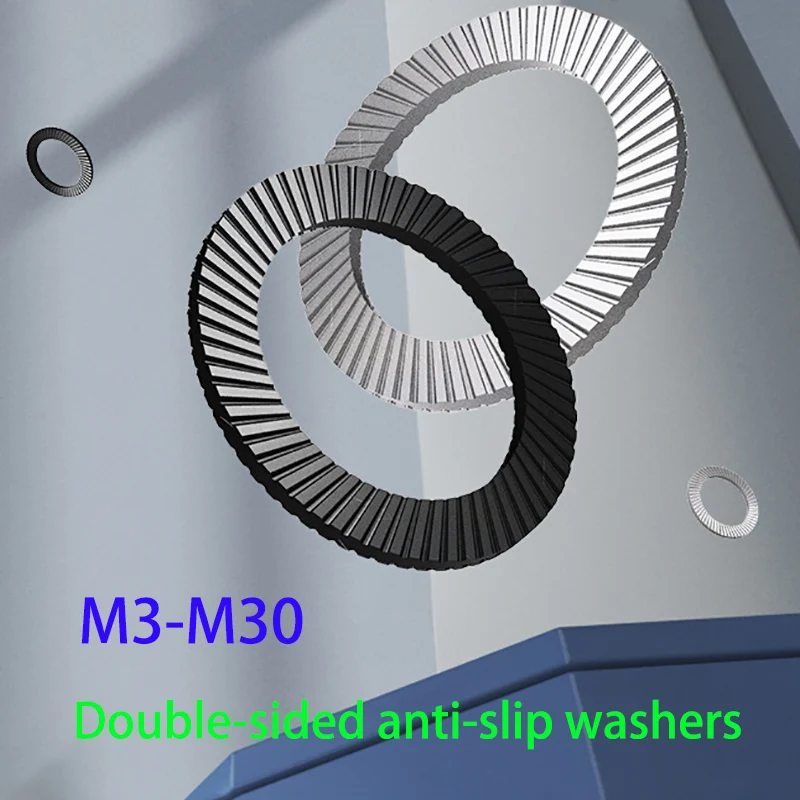 304Stainless-Steel-M3-M36-Double-sided-Non-slip-Washer-Round-Anti ...