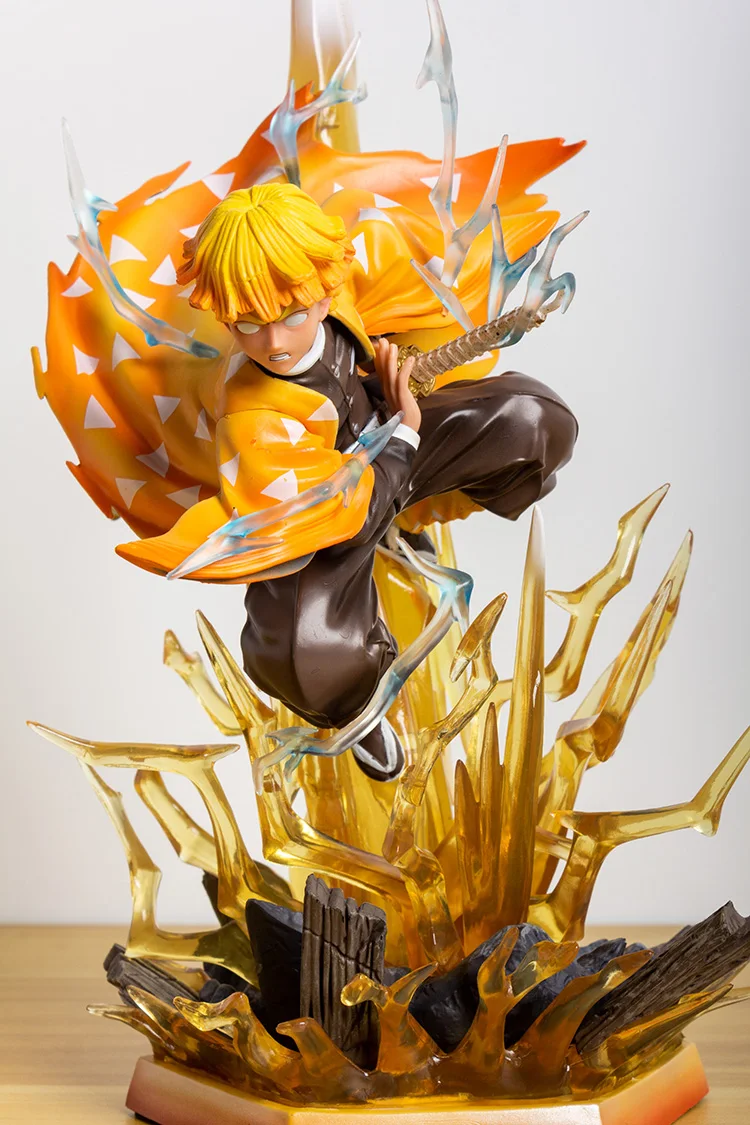 Anime-Demon-Slayer-Character-Agatsuma-Zenitsu-Model-Hand-Operated ...