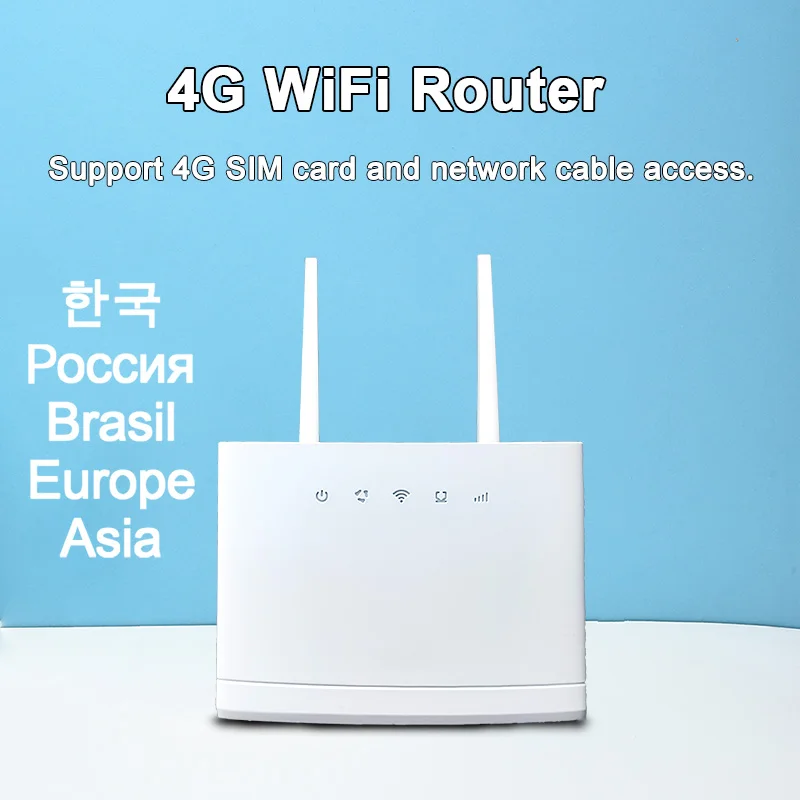 Enrutador-de-tarjeta-SIM-4G-LTE-wifi-m-dem-4G-punto-de-acceso-RJ45-inal ...