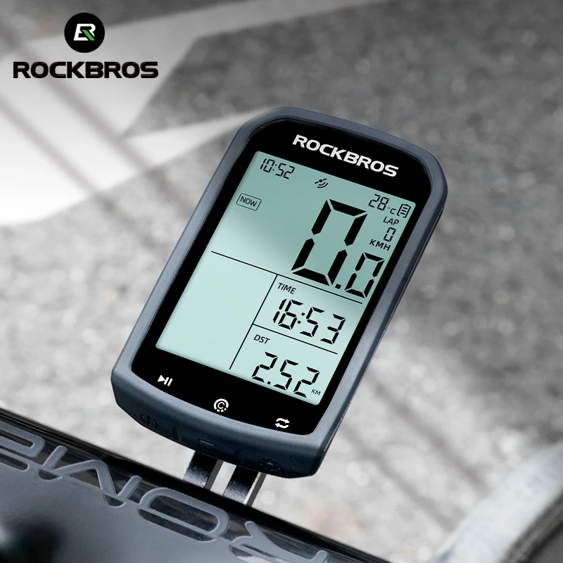 ROCKBROS-Bicycle-Computer-GPS-5-0-ANT-Bluetooth-Waterproof-Wireless ...