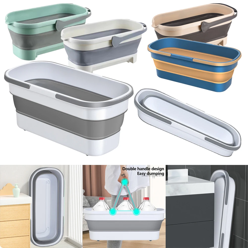 Large-Capacity-Folding-Mop-Bucket-Multifunctional-Collapsible-Bucket ...