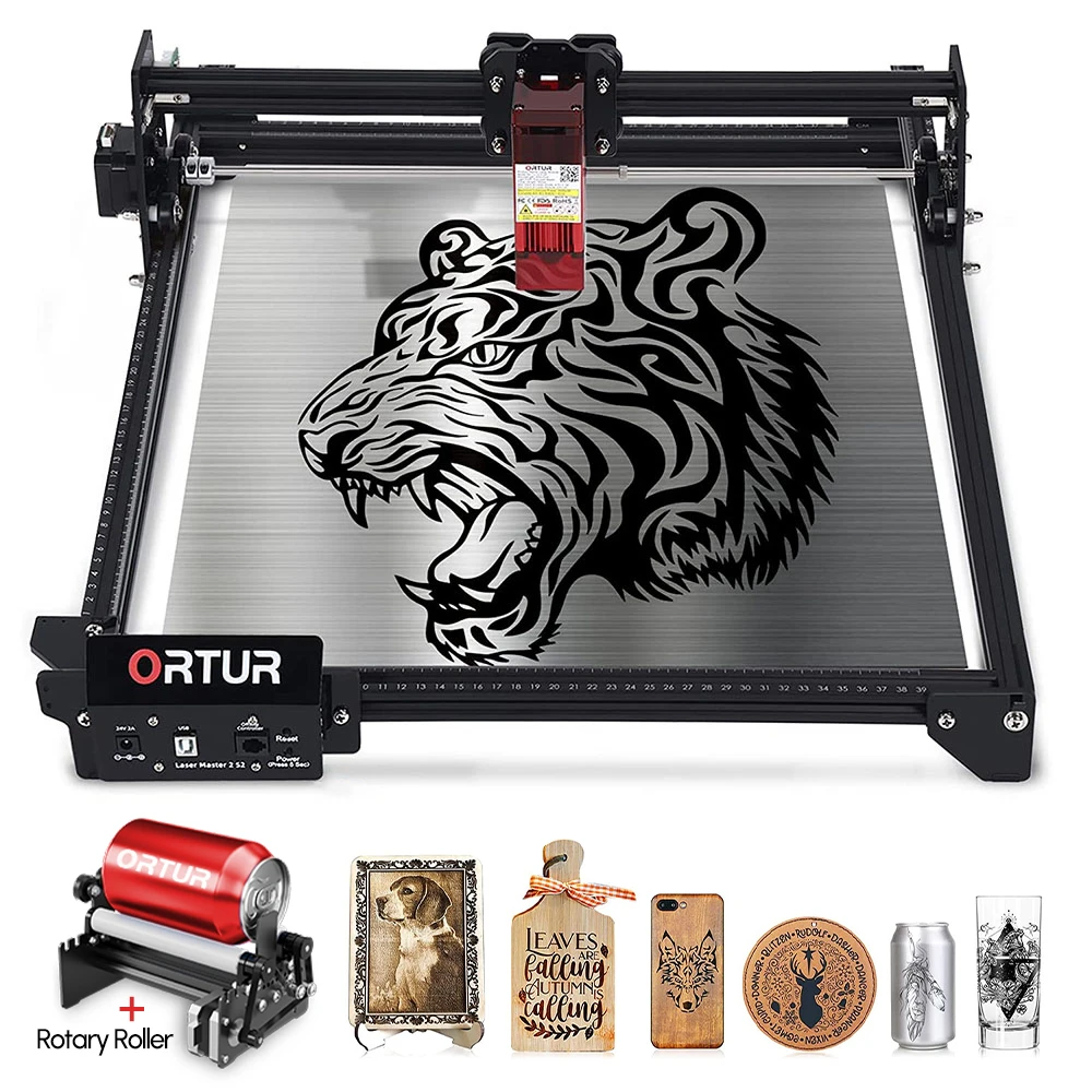 ORTUR Desktop Laser Engraver Cutter For Bigginner OLM2S2 5000mm/min 20W ...