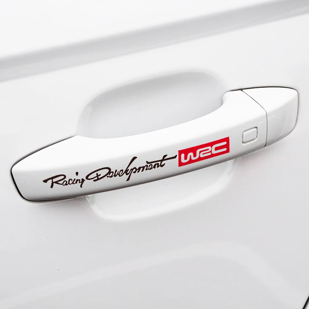 4Pcs-Car-WRC-Door-Handle-Bowl-Sticker-WRC-Rally-Racing-Stripe-Car ...