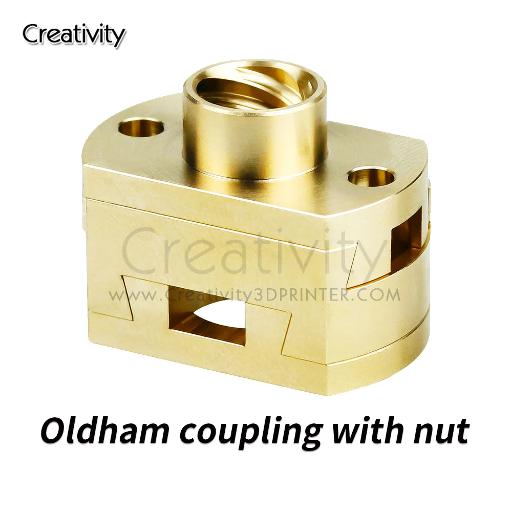3d 프린터 부품 Oldham 커플링 너트 포함 샤프트 커플러 Ender3 Cr10 T8 티몬