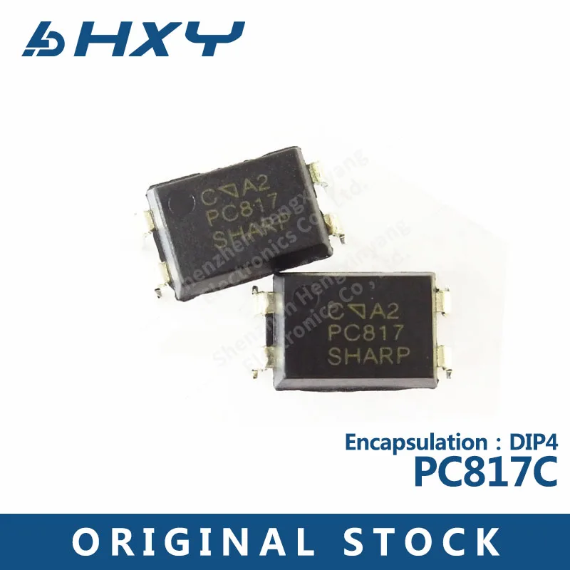 50PCS PC817C DIP4 transistor output optical coupler - AliExpress