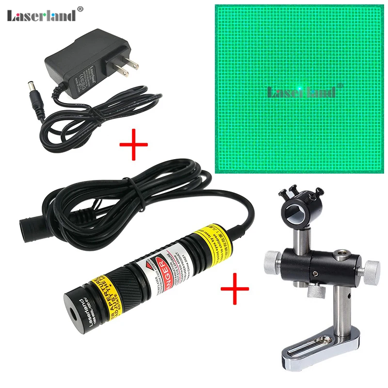 520nm Grid Green Light Grating Laser Module 50*50mm - BeamQ Laser