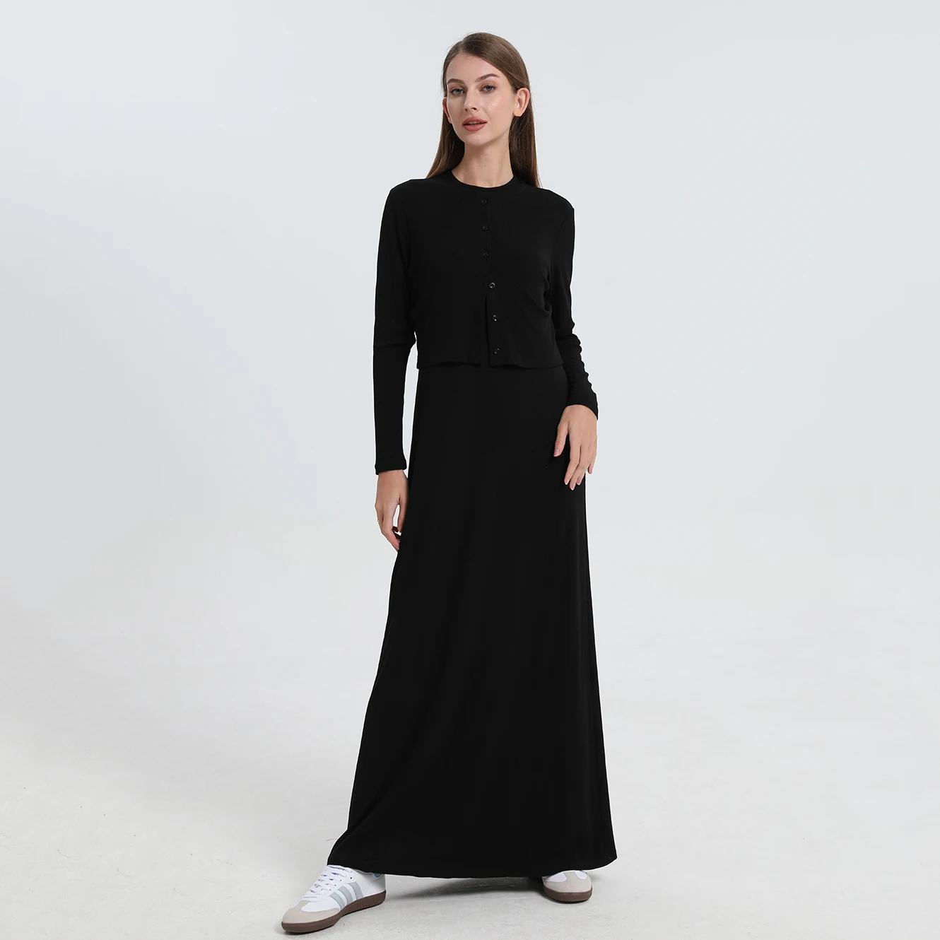 AP-2024-Spring-and-Summer-Rib-Modal-Women-Casual-Clothing-Solid-Colors ...