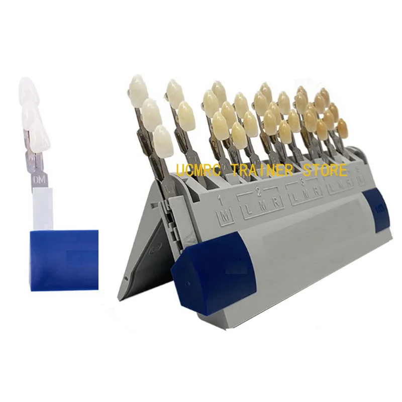 Dental Teeth Shade Guide 16&29 Colors Teeth Whitening Plate Tooth Guide ...