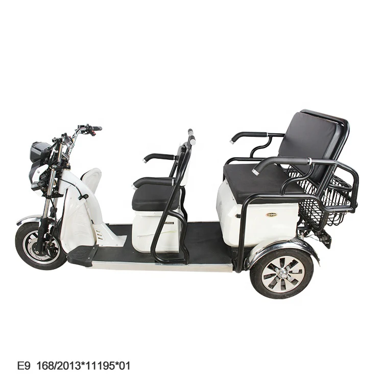 Tricycle-lectrique-Familial-3-Roues-pour-Adulte-le-Plus-Populaire-pour-Trois-Personnes-avec ...