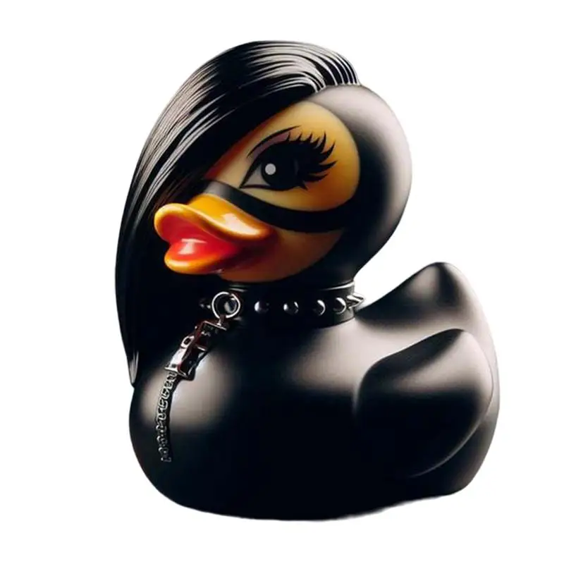 Demon-Themed-Duck-Statue-Ornament-Car-Dashboard-Satan-Devil-Duck-Decor-Satan-Punk-Gothic-Death ...